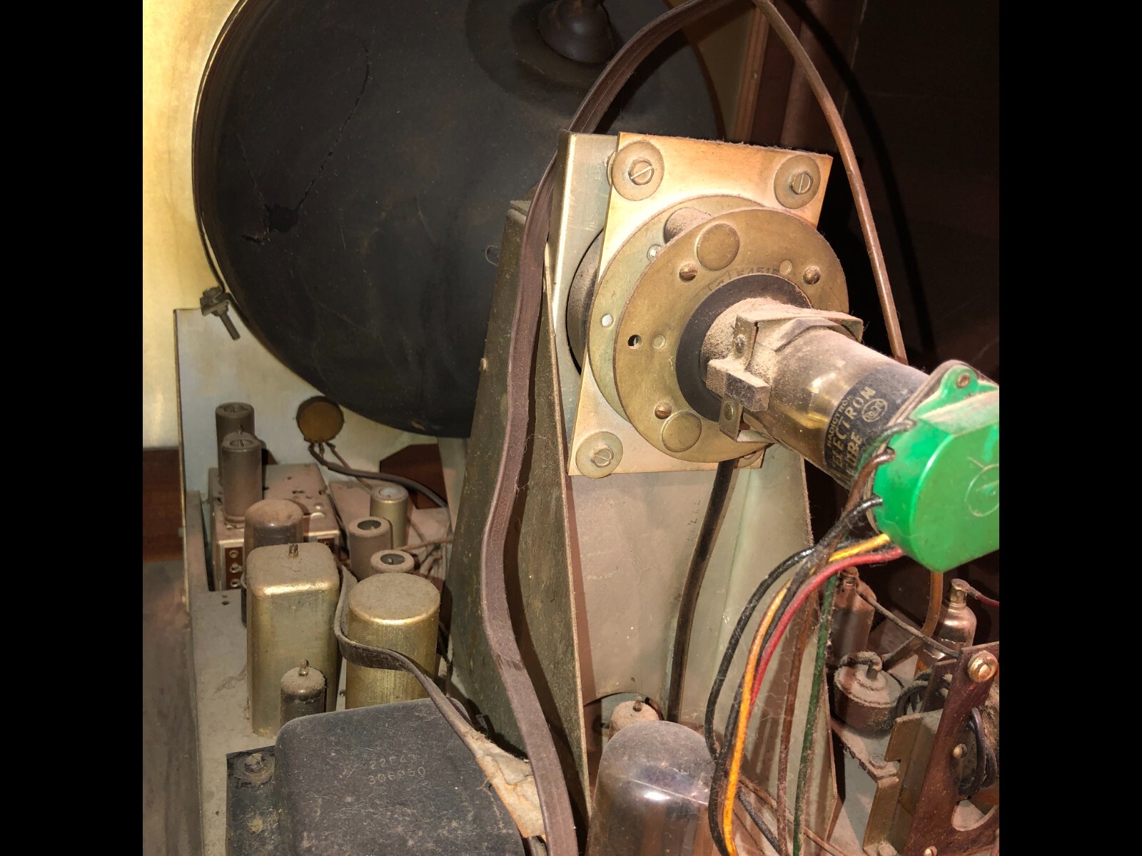 1949 B/W 12" 415CV Sentinel Mahogany Console Television Set | eBay