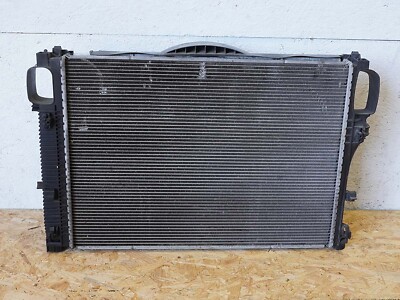 2007 - 2013 Mercedes S Class W221 Radiator Coolant Fan Shroud Electric ...