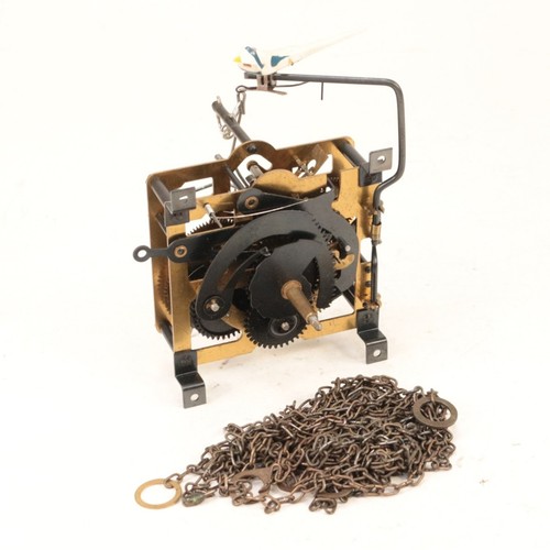 Regula 25 Cuckoo Clock Movement 30 hour with Chains and Plastic Bird ...
