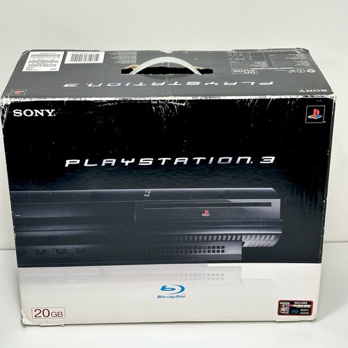 Sony PlayStation 3 PS3 20GB Console CECHB01 Backwards NEW IN OPEN BOX ...