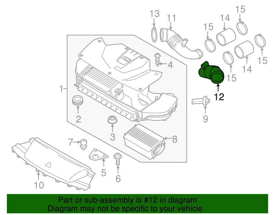 Genuine BMW Outlet Duct 13717848382 | eBay