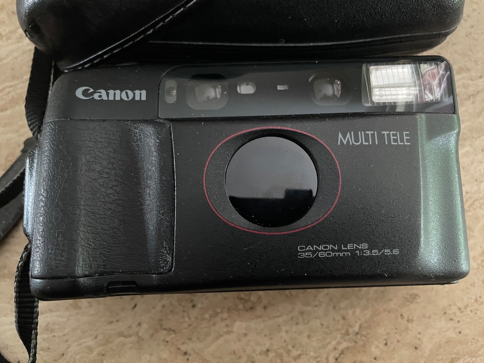 Canon Sure Shot multi Tele with 1/2 frame option 35mm Film Camera ...