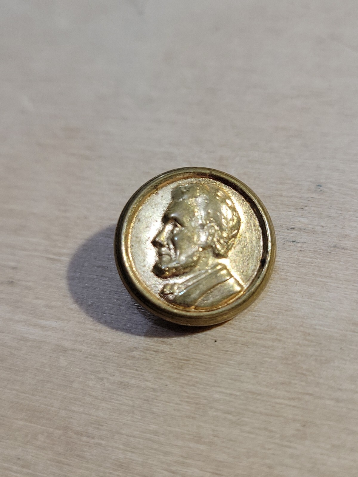 Rare Antique Button, 1800's, Abraham Lincoln, Civil War?, 13mm, Albert ...