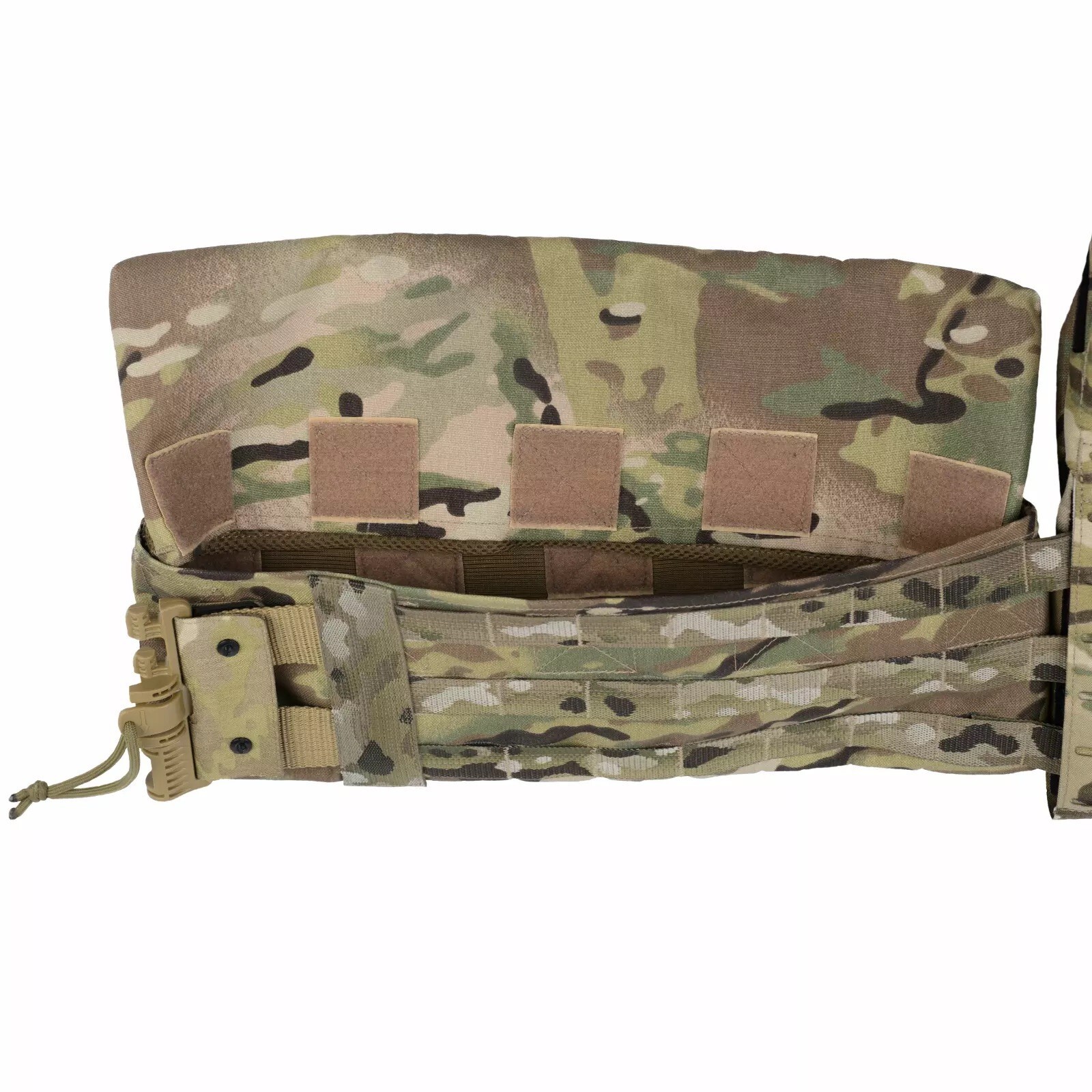 Extended side protection for plate carrier with adjustment camo ...