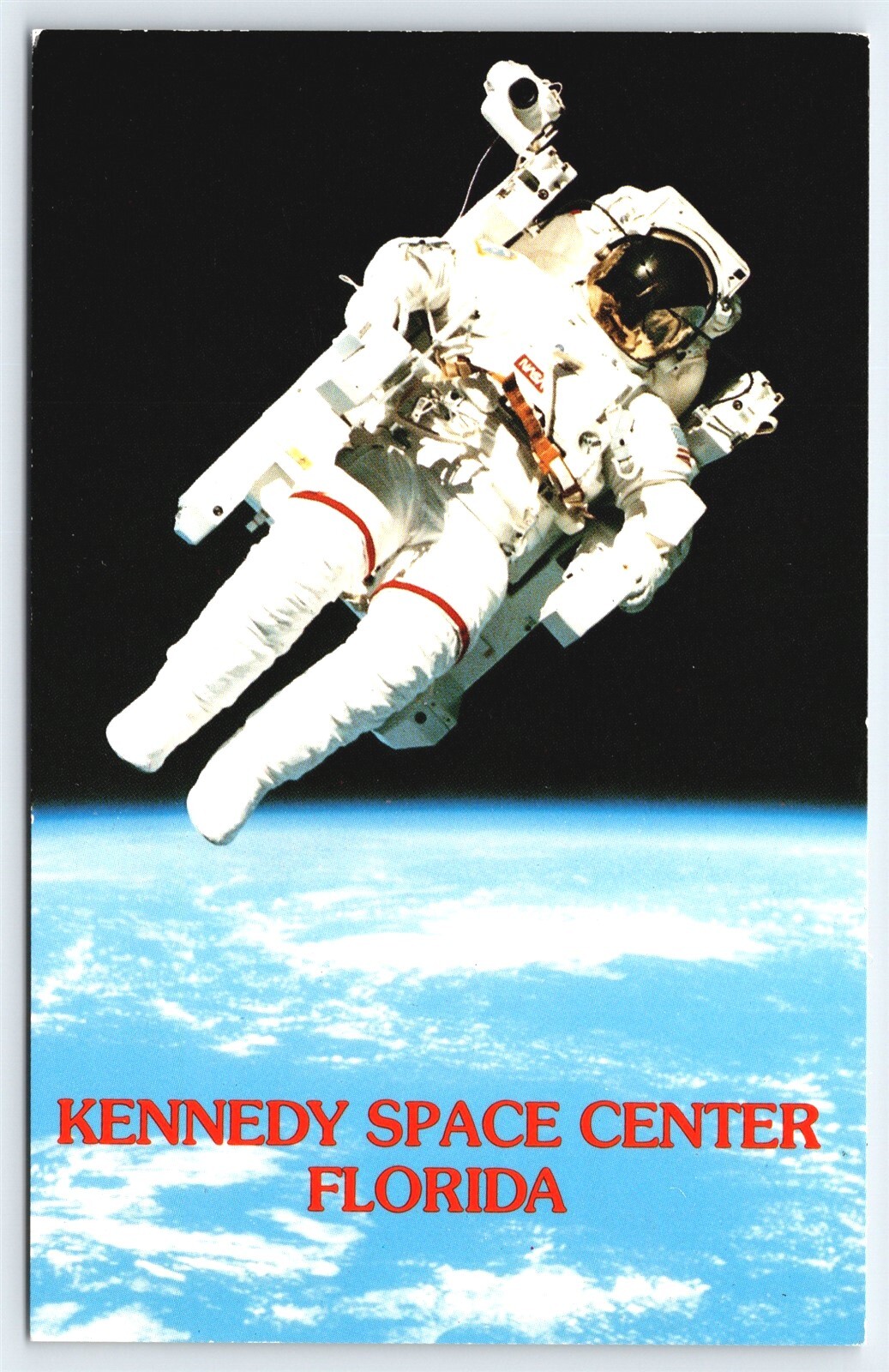 FL Kennedy Space Center, NASA Bruce McCandless SS Challenger Chrome ...