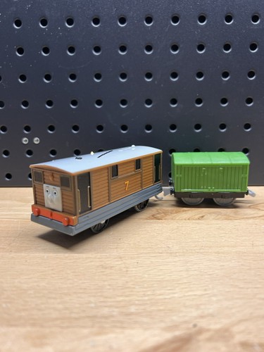 Trackmaster Thomas & Friends "Toby" WORKING Motorized Train | eBay