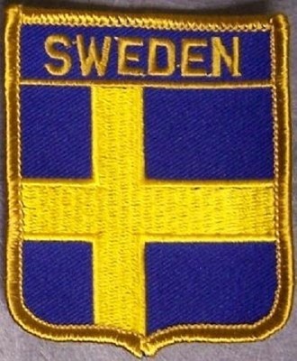 Embroidered International Patch National Flag of Sweden NEW bunting | eBay