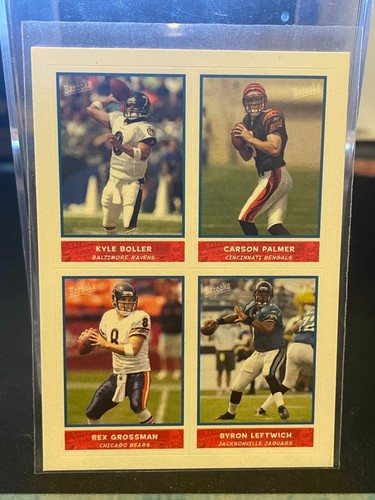 2004 Bazooka Stickers #9 Kyle Boller/Carson Palmer/Rex Grossman/Byron ...