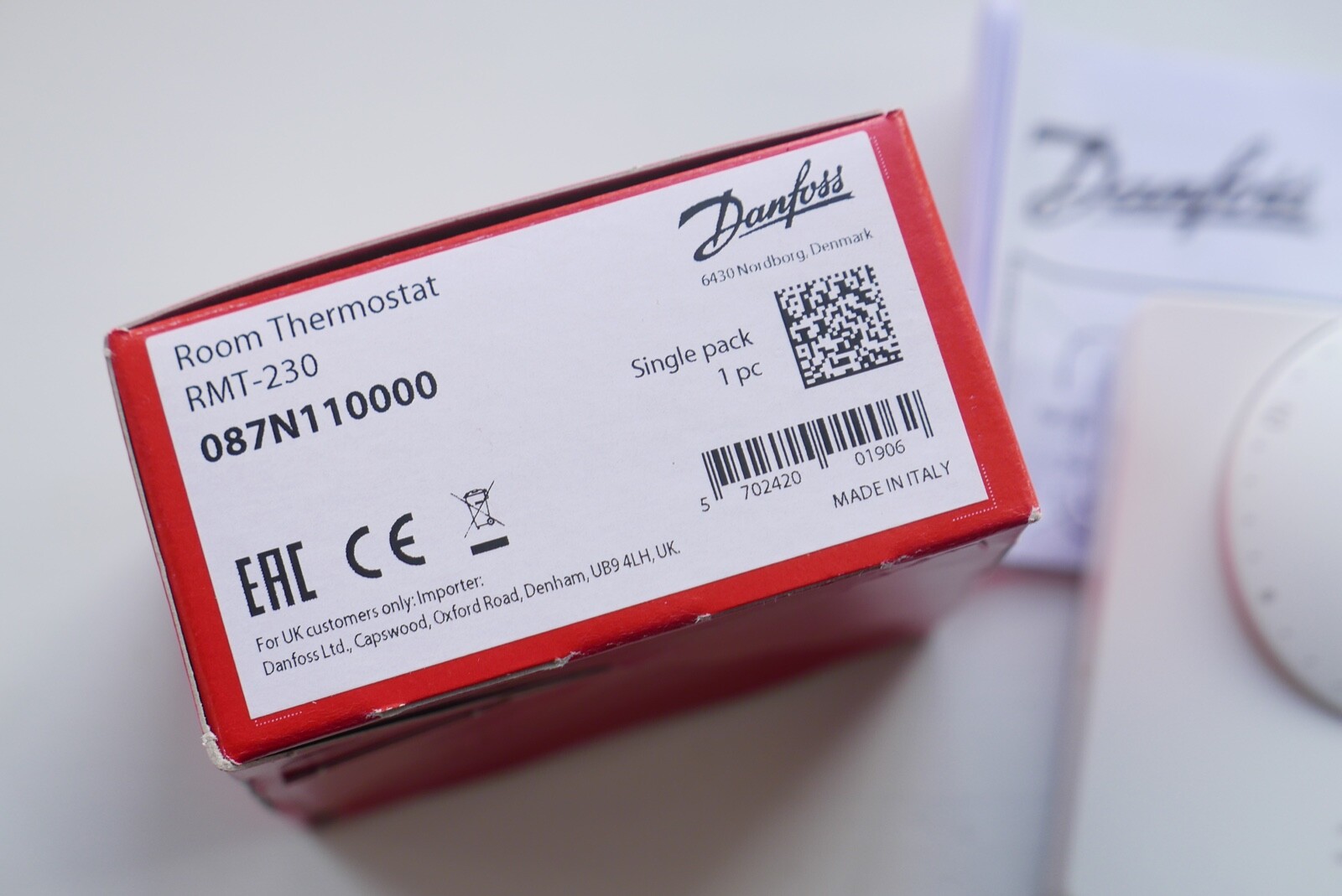 Danfoss RMT 230 Room Thermostat 087N110000 | eBay UK