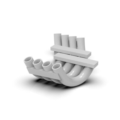 1:18 Top Fuel style headers. Unpainted 3d printed | eBay