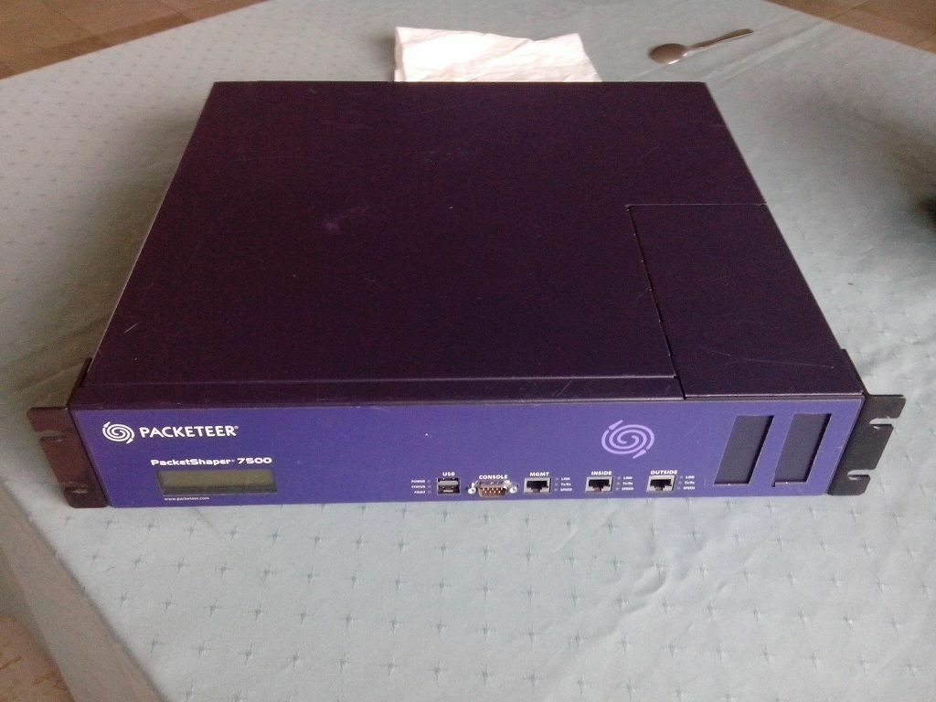 Blue Coat Packetshaper (Packeteer) 7500 100MB Shapping | eBay