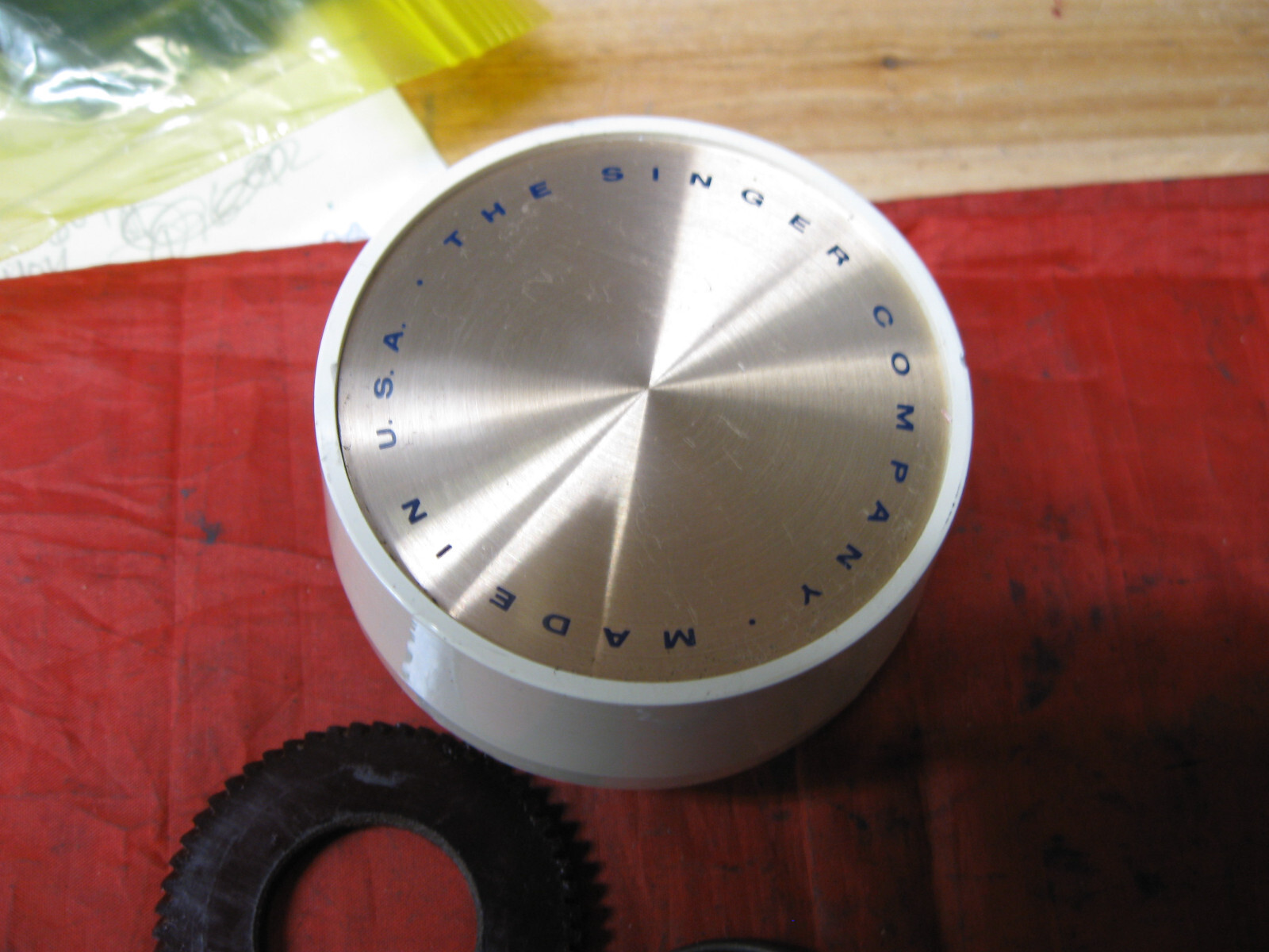 Singer 750 Golden Touch & Sew Sewing Machine Parts Flywheel Hand Wheel ...