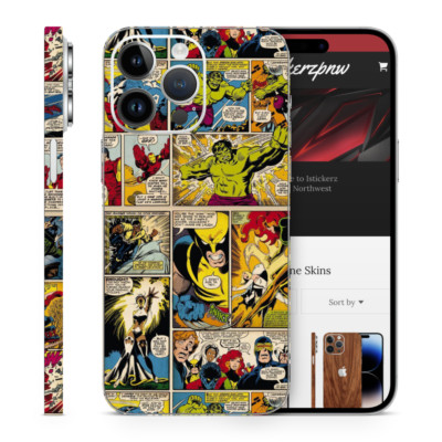 Phone Vinyl Skins Comic Book Wrap Decal | eBay