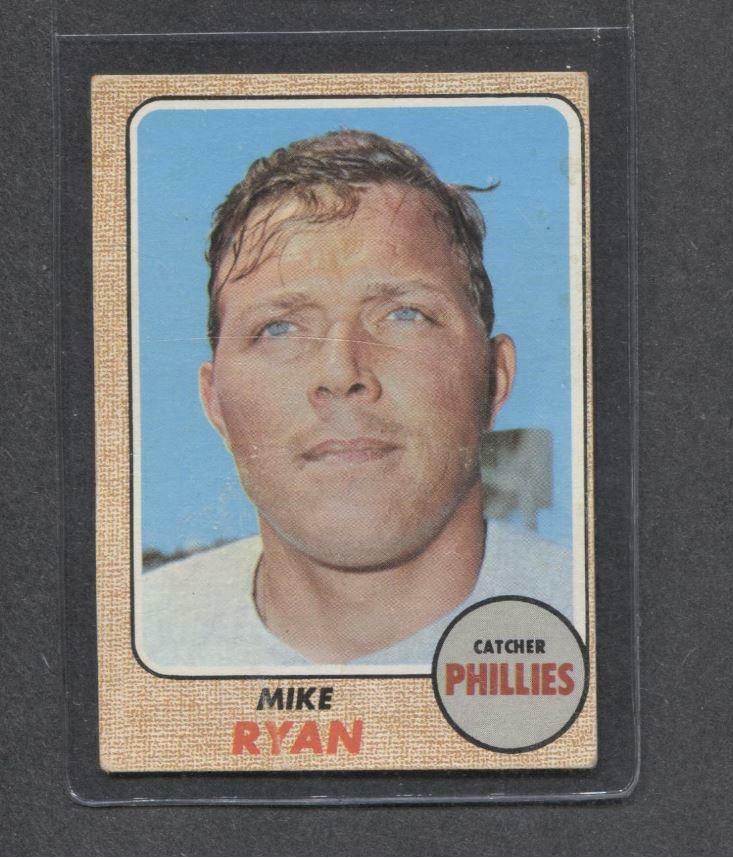 1968 Topps #306 Mike Ryan (Phillies) Vg-Ex A1 | eBay