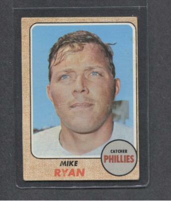 1968 Topps #306 Mike Ryan (Phillies) Vg-Ex A1 | eBay