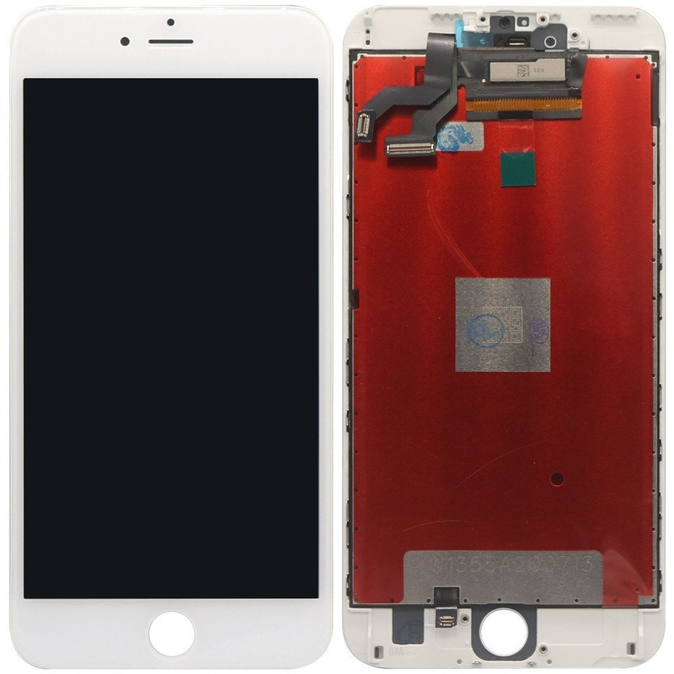 LCD Display Touch Screen White Replacement For iPhone 6S Plus A1634 ...