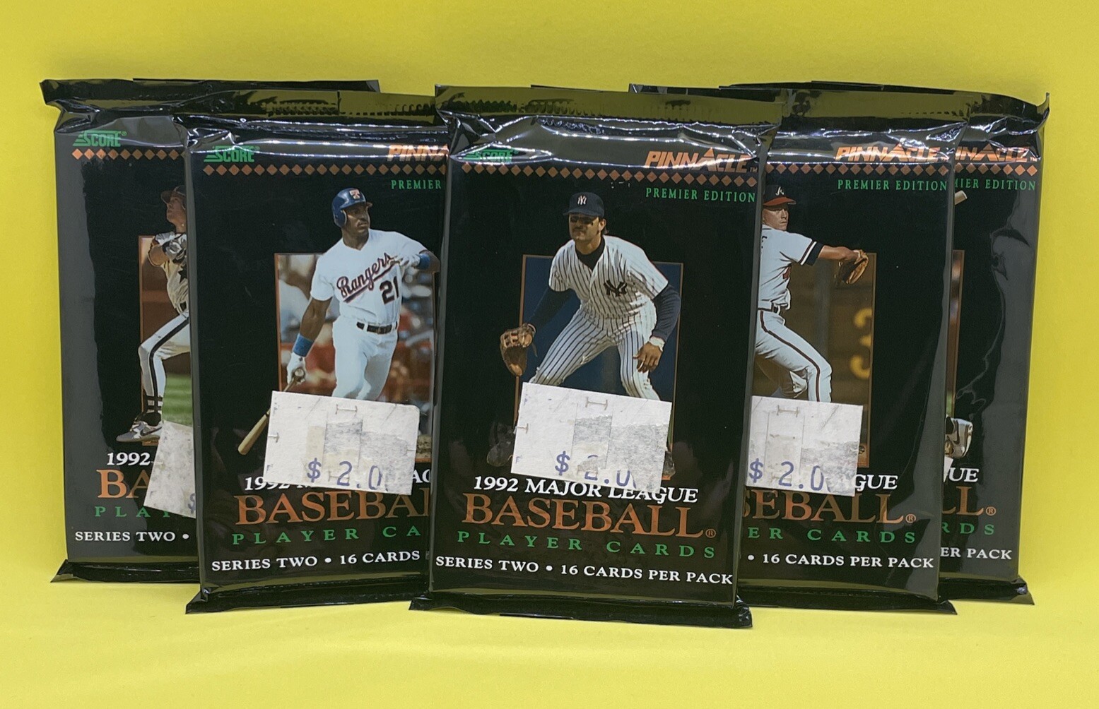 1992 Pinnacle Baseball Series 5 UNOPENED PACKS.......RAMIREZ/THOME ...