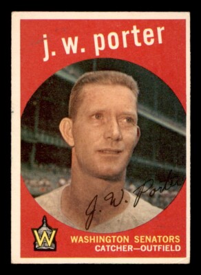 1959 Topps Baseball #246 J.W. Porter VG/EX *e3 | eBay