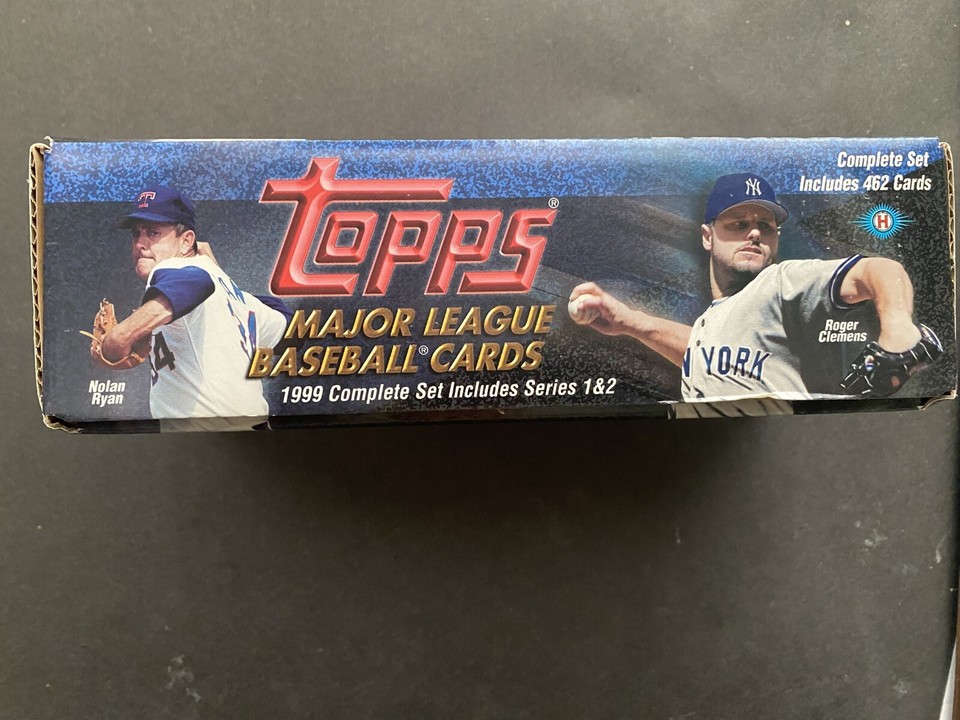 1999 TOPPS BASEBALL FACTORY COMPLETE SET INCLUDES SERIES 1 & 2 | eBay