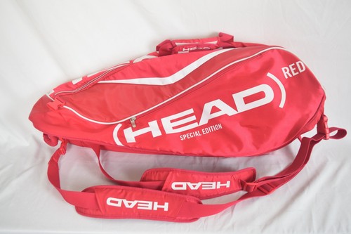 HEAD (RED) Tennis Convertible Shoulder Bag Backpack Climate Control 6 ...