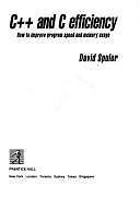 C++ and C Efficiency : How to Improve Program Speed and Memory Usage by ...