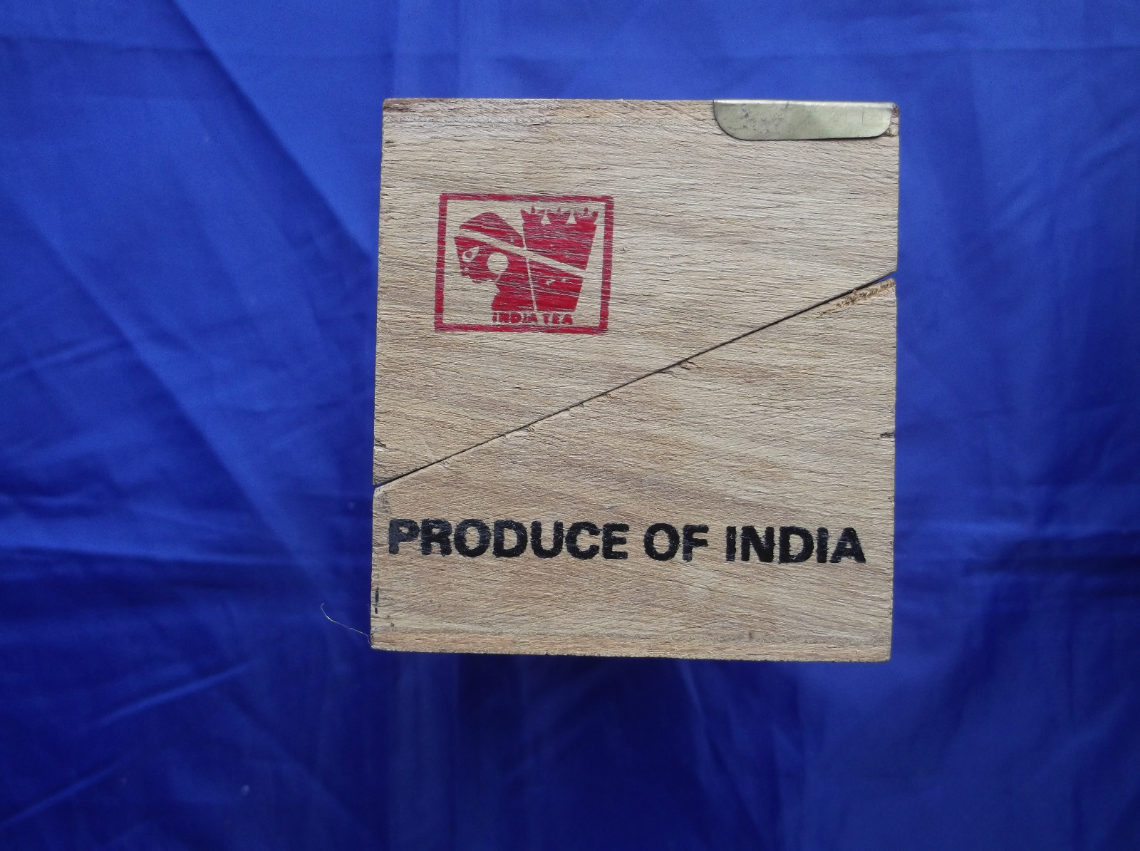 DUNCANS SPECIAL FINEST INDIAN TEA - WOODEN TEA CADDY BOX - CALCUTTA ...