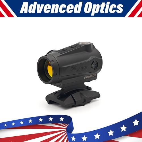 SIG SAUER ROMEO5 Gen II 1x20mm Compact Reflex 2 MOA Red Dot Sight-Black ...