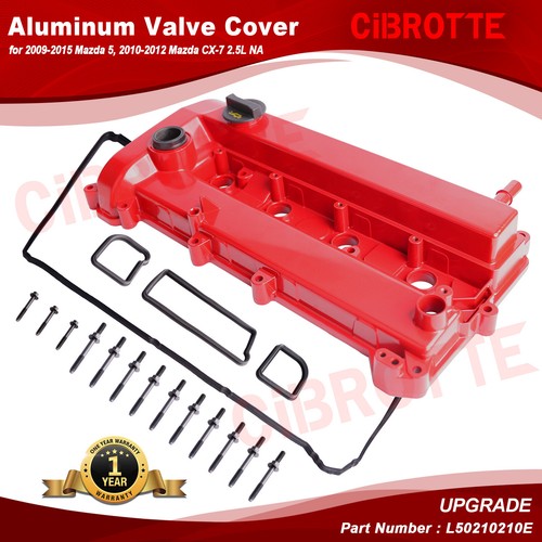 Aluminum Valve Cover Kit for 2009-2015 Mazda 5, 2010-2012 Mazda CX-7 2 ...