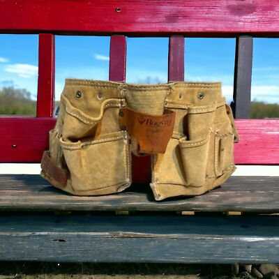 Rooster tool Nylon belt leather Suede Apron Carpenter Handyman R-499-2 ...