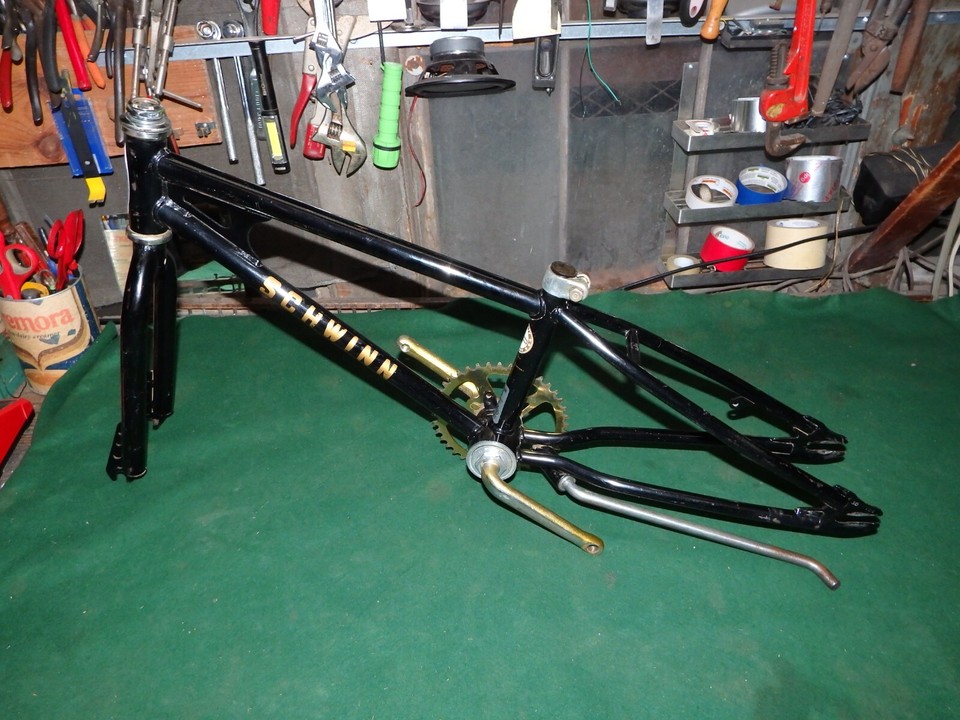 Schwinn 20” Scrambler Phantom Frame Set 80s Gusset Old School BMX ...