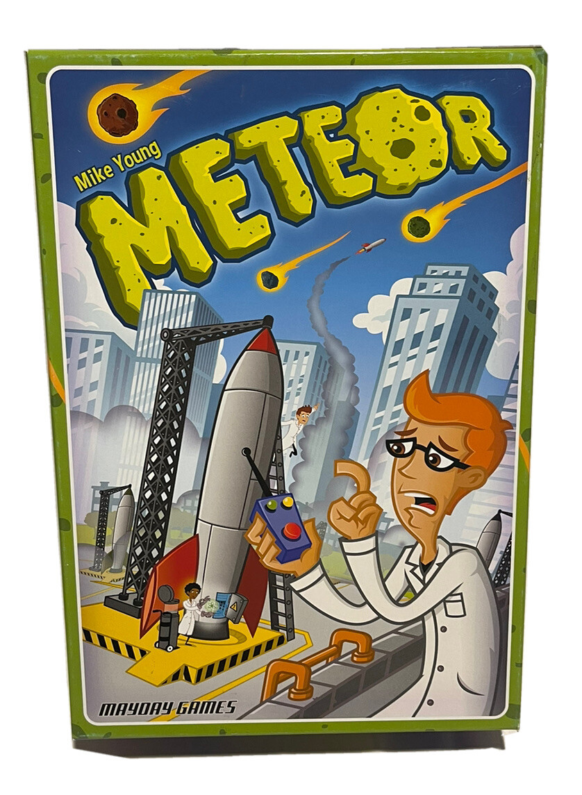 Meteor Board Game Unplayed Mike Young | eBay