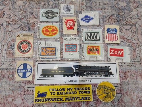 YOUR CHOICE - Vintage Railroad Train Stickers Decals | eBay