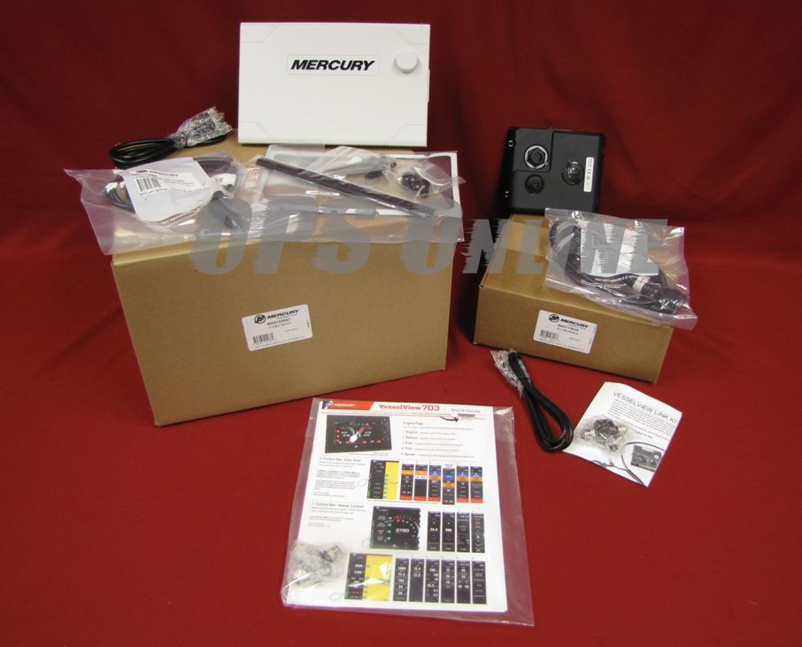 New Mercury OEM VesselView 703 Kit Part # 8M0124495 - Vessel View 703 ...