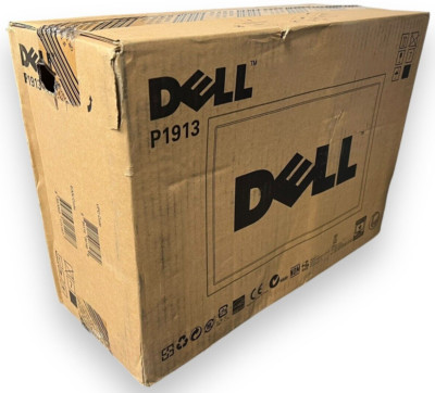 (BRAND NEW) Dell Professional P1913 Black 19" 5ms Height Adjustable LCD ...