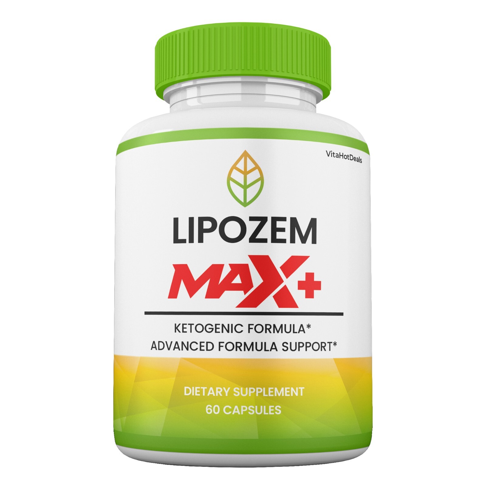 Lipozem Max + Capsule, 2x Stronger Formula, Lipozem Max+ Pills (1 Pack ...