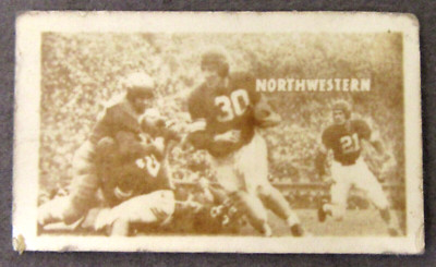 1948 NORTHWESTERN Football Topps Magic Photo trading card | eBay
