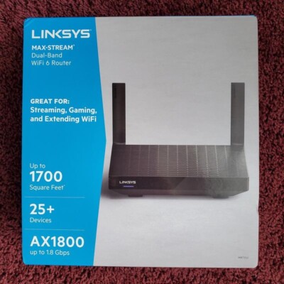 Linksys Dual-Band AX1800 Mesh WiFi 6 Router | eBay