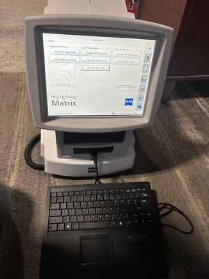 Zeiss Humphrey Matrix 800 Visual Field Analyzer With USB Flash PDF ...