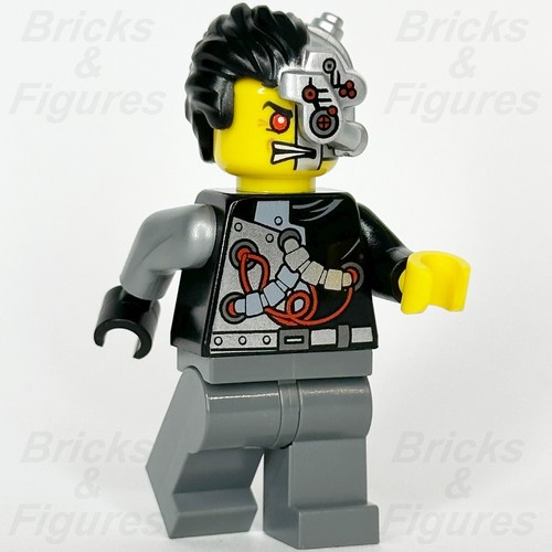 LEGO Ninjago Cyrus Borg Minifigure OverBorg Rebooted Cyborg 70722 ...