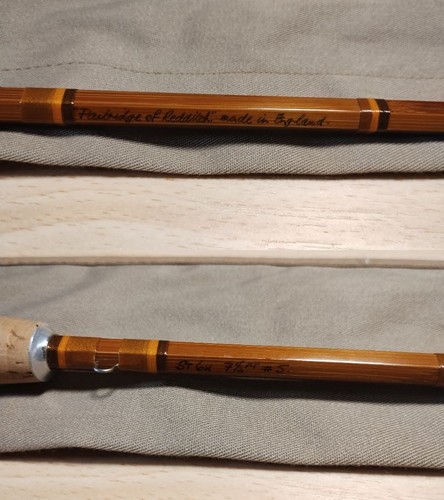Partridge 7 1/2FT #5 Bamboo Fly Fishing Rod | eBay