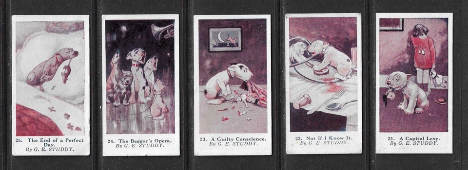 Players 1923 BONZO DOGS complete set cigarette cards (BD2) | eBay