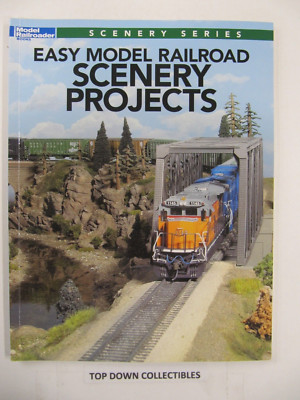 Easy Model Railroad Scenery Projects by Model Railroader Books | eBay