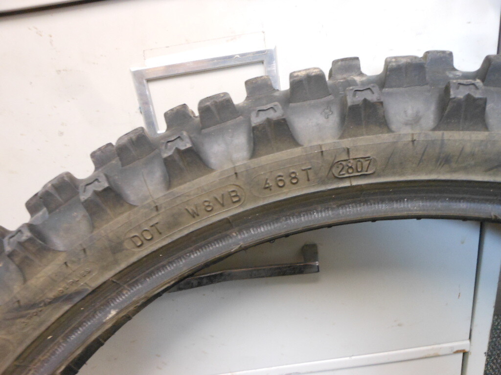 NEW NOS Vintage Michelin Enduro Competition MS Tube Type Tire 90/90-21 ...