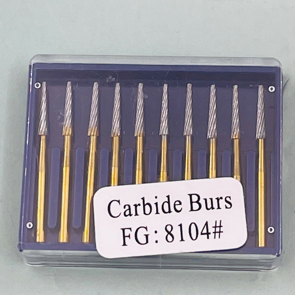 Dental Carbide Bur Orthodontic Debonding Finishing Tapper FG 8104 ...