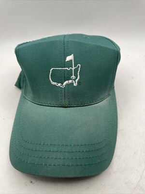 MASTERS GOLF AUGUSTA NATIONAL MEMBERS ANGC GREEN HAT CAP. OFFICIAL ...