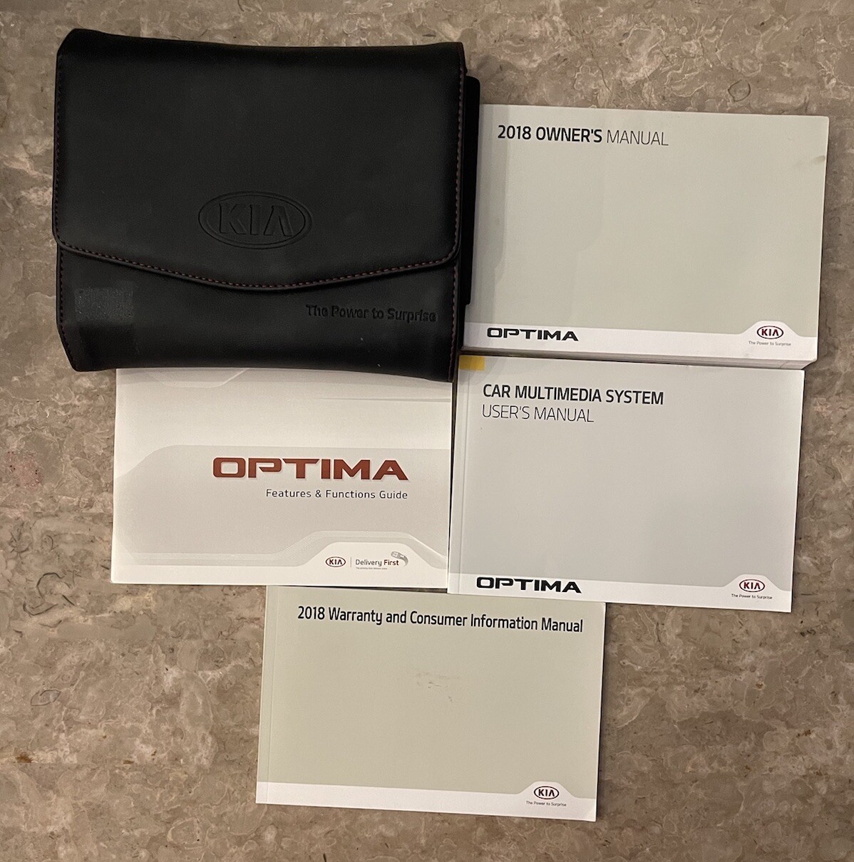 2018 Kia Optima Owner’s Manual Set W/ Case | eBay