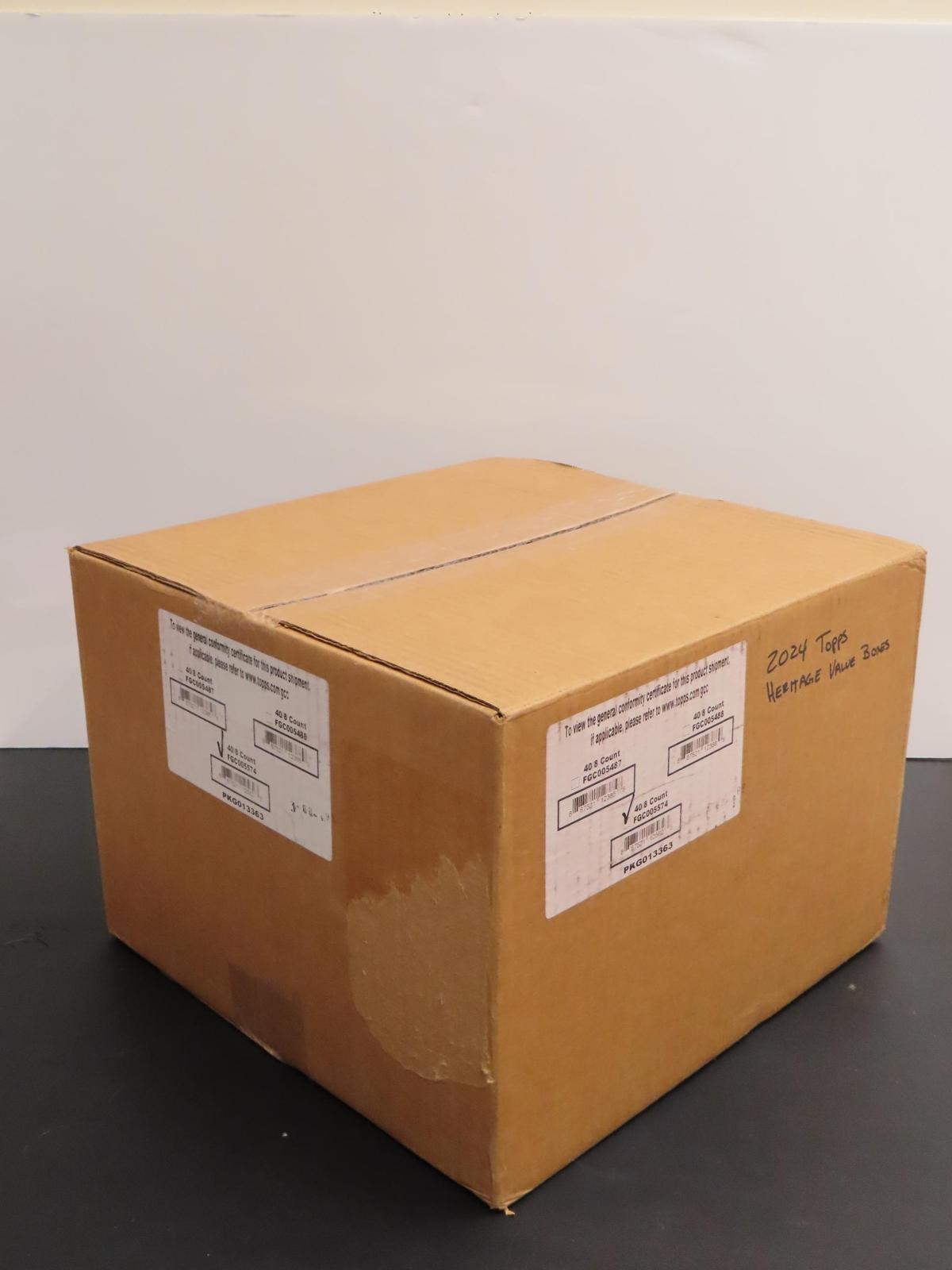 2024 Topps Heritage MLB Baseball Factory Sealed 40 Blaster Box Case | eBay