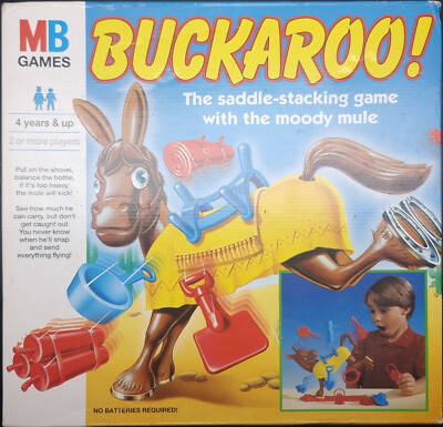 MB Games Buckaroo 1996 Choose Your Individual Spare/Replacement Parts ...