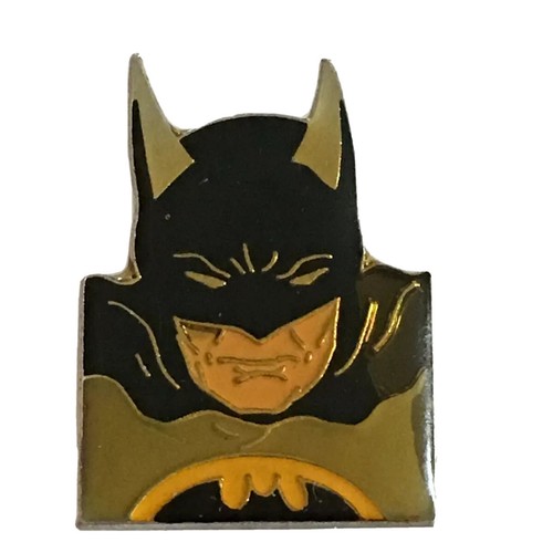 Vtg Batman Lapel Pin 1988 DC Head Mask Classic Style Hat Pin A457 | eBay