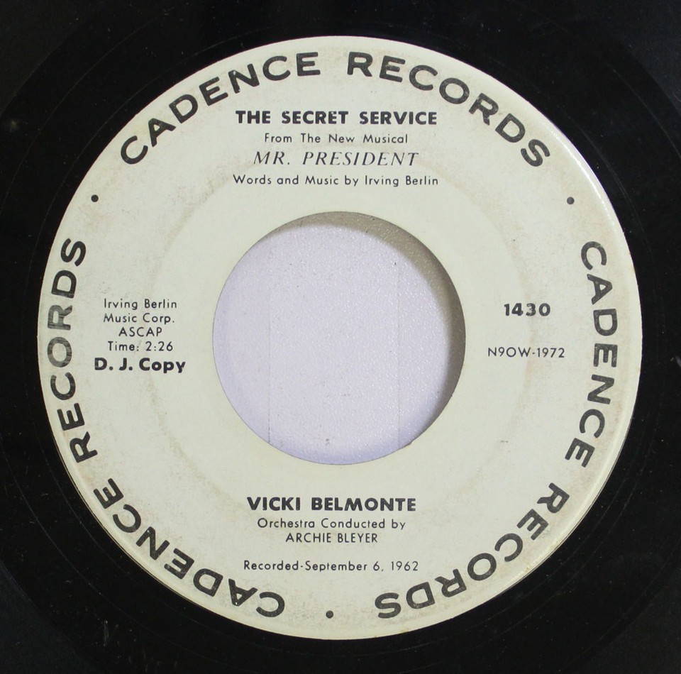 50'S & 60'S 45 Vicki Belmonte - I'M Gonna Get Him / The Secret Service ...